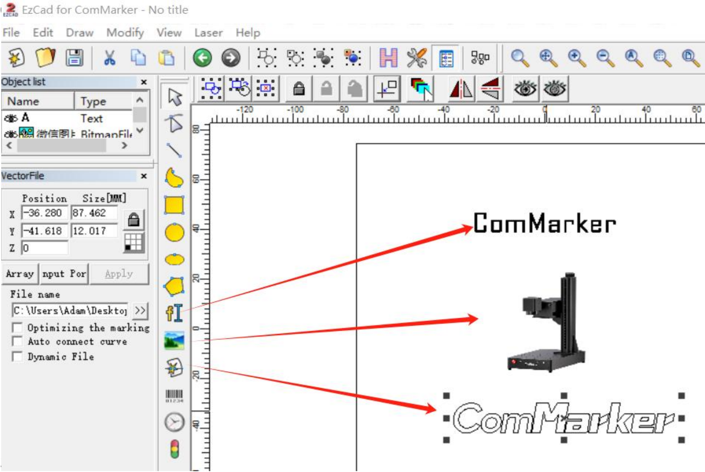Operating Omni 1 with EzCAD – ComMarker Support