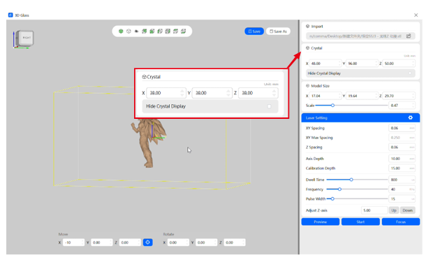 How to Perform 3D Inner Engraving – ComMarker Support
