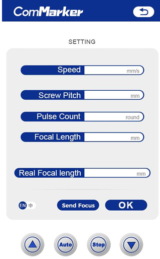 (Optional) B6 MOPA Auto Focus Setting – ComMarker Support